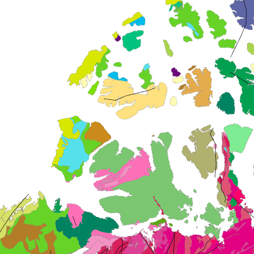 Macrostrat - Geological map