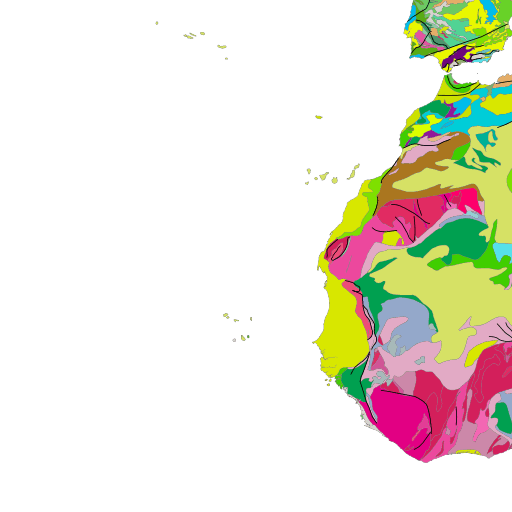 Macrostrat - Geological map